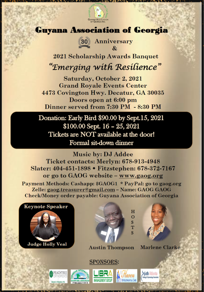 Guyana Association of Georgia – Though Diverse Together We Can Build